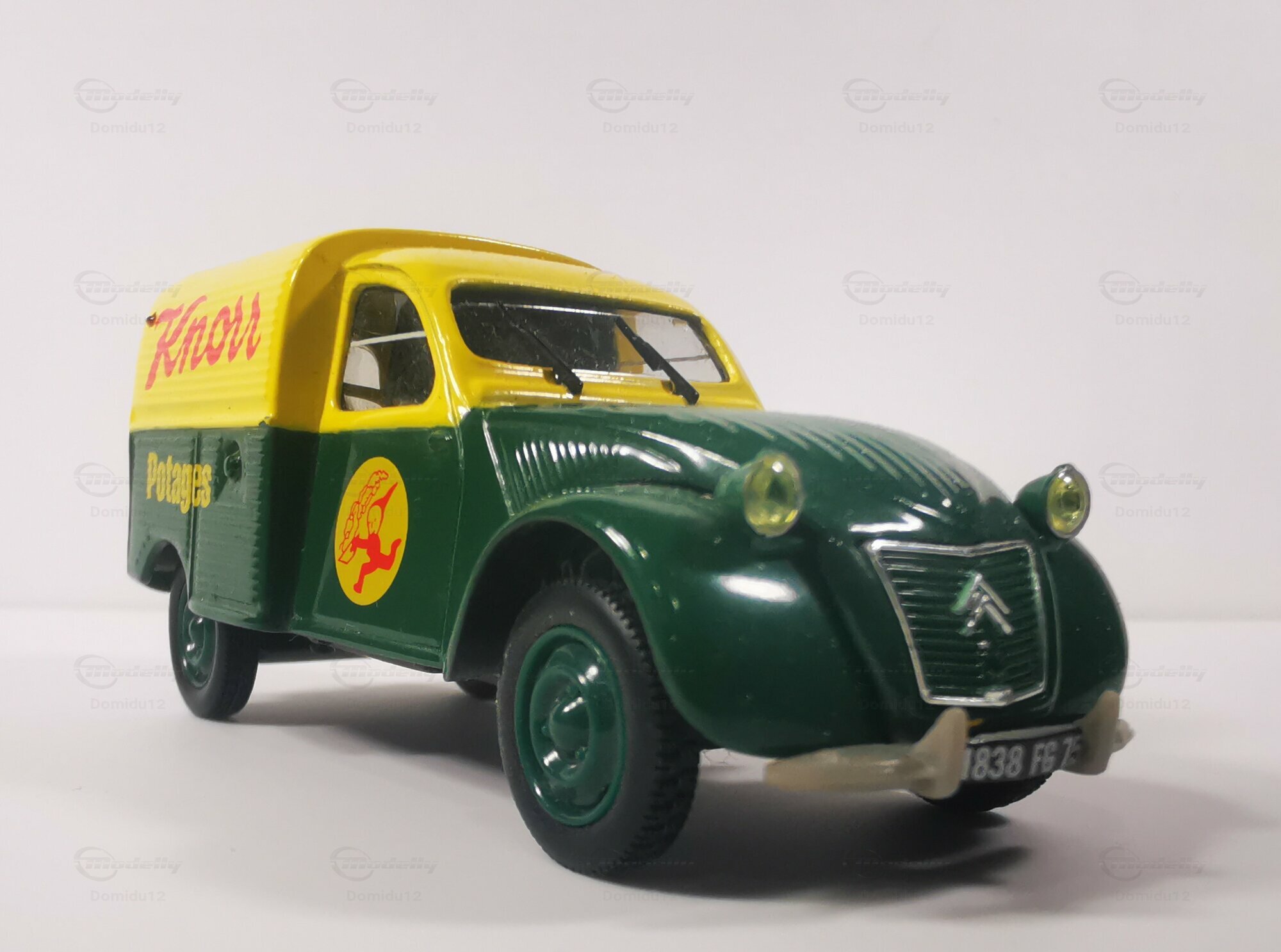 Citroen 2CV AZU 'Potages KNORR' 1:43 modelcar by Norev | Modelly