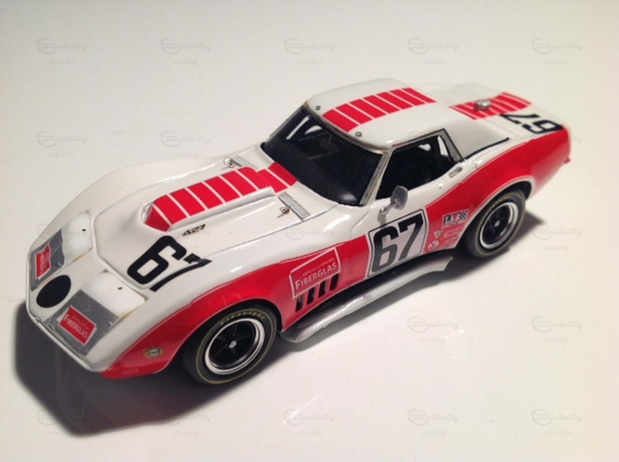 Corvette C3 L88 'Owens Corning', Daytona 1969, #67 1:43 modelcar by ...
